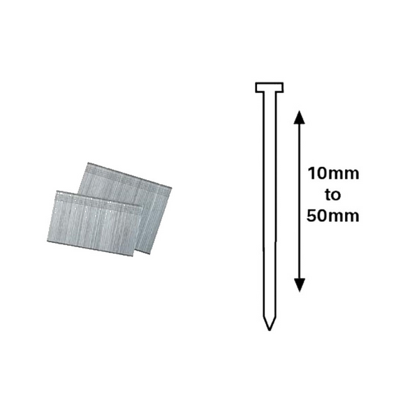 18 Gauge Brad Nails in Galvansied and Stainless Steel Stapling Nailing Ltd
