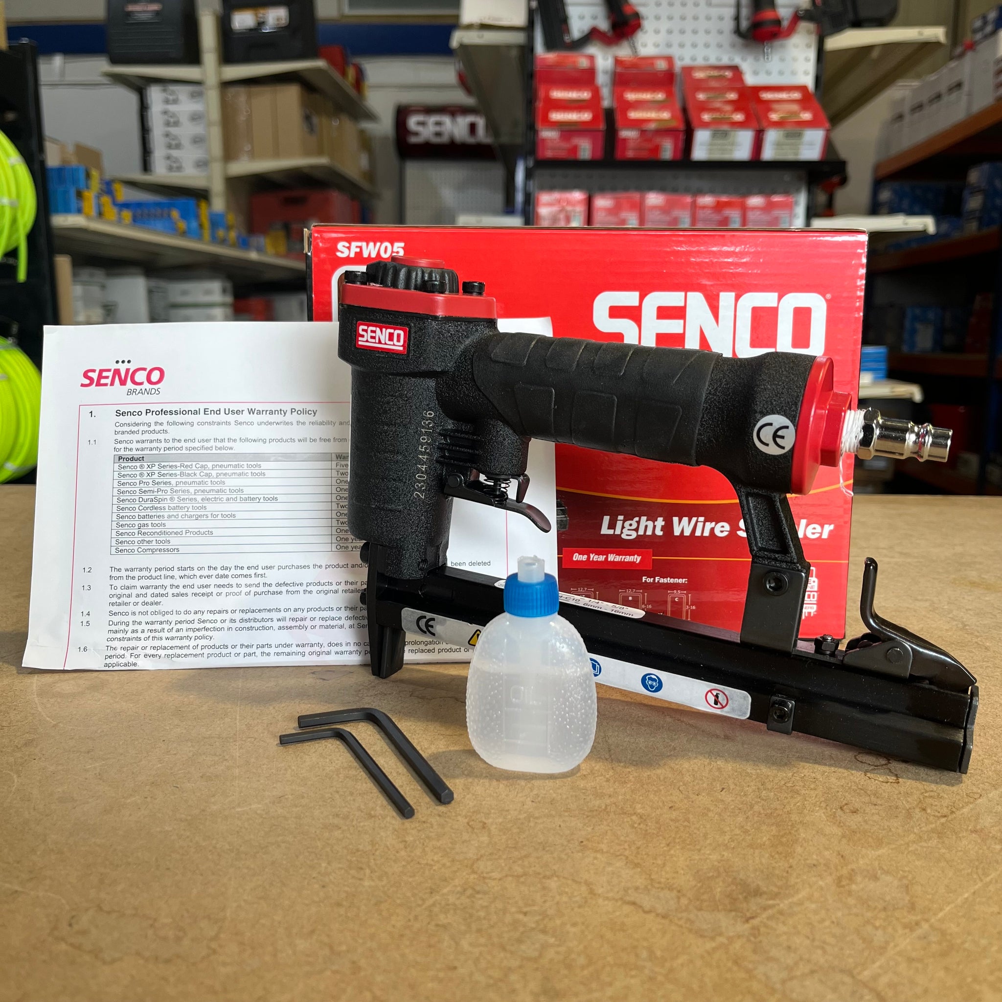 Senco 71 Series Upholstery Stapler (3-16mm) SFW05-C – Stapling ...