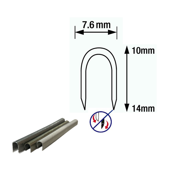 CT-60 Cable Staples (10-14mm) | Specialist Staples - Stapling & Nailing ...